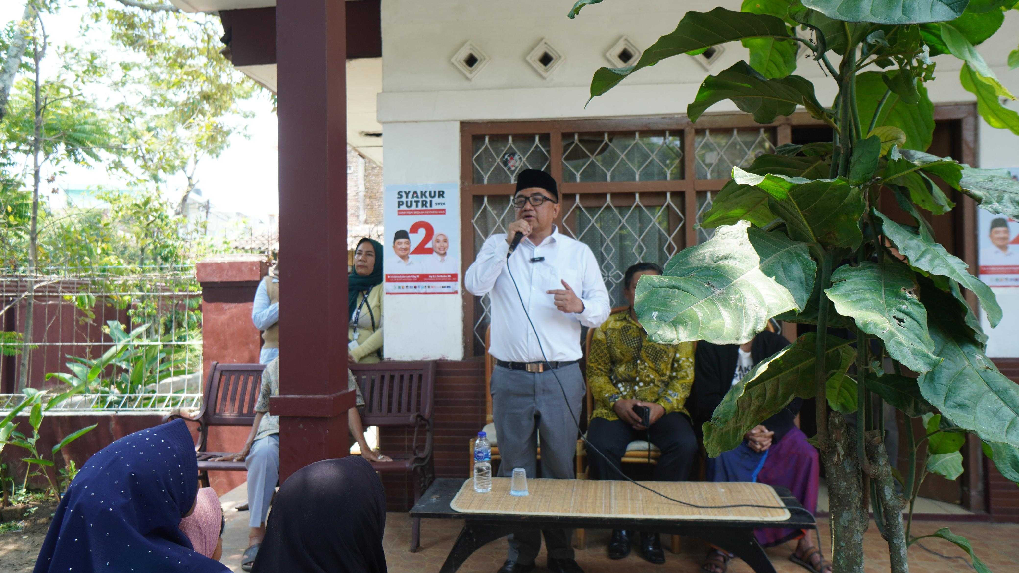Cabup 02 Syakur Amin Beri Solusi untuk Guru Ngaji Membentuk Komunitas ...
