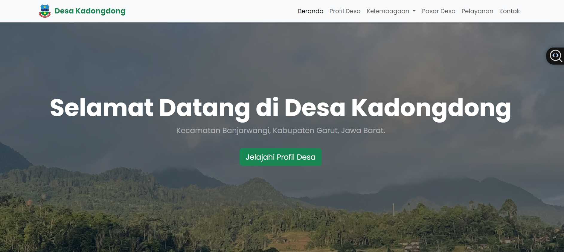 Desa Kadongdong Go Digital! Mahasiswa KKN IPB Rilis Website untuk ...