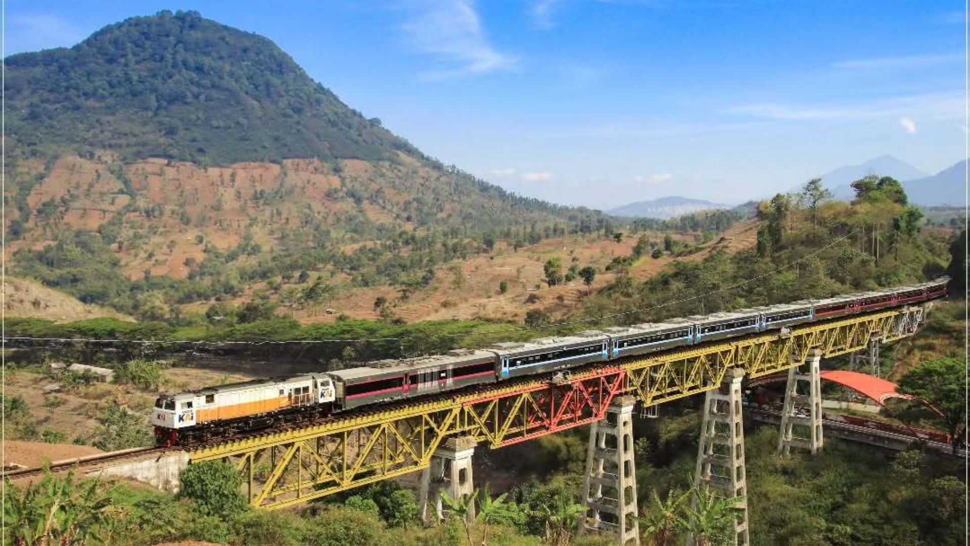 Jembatan Kereta Api Citiis, Jembatan KA Aktif Penghubung Jalur ...